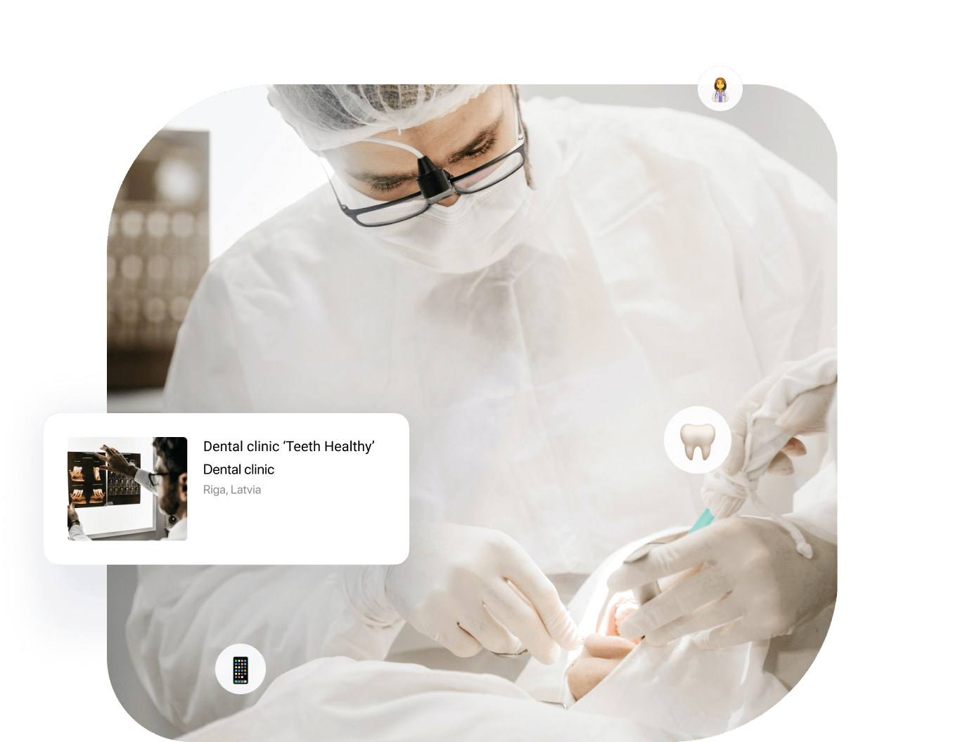 Subscription-free appointment booking system for dental clinic