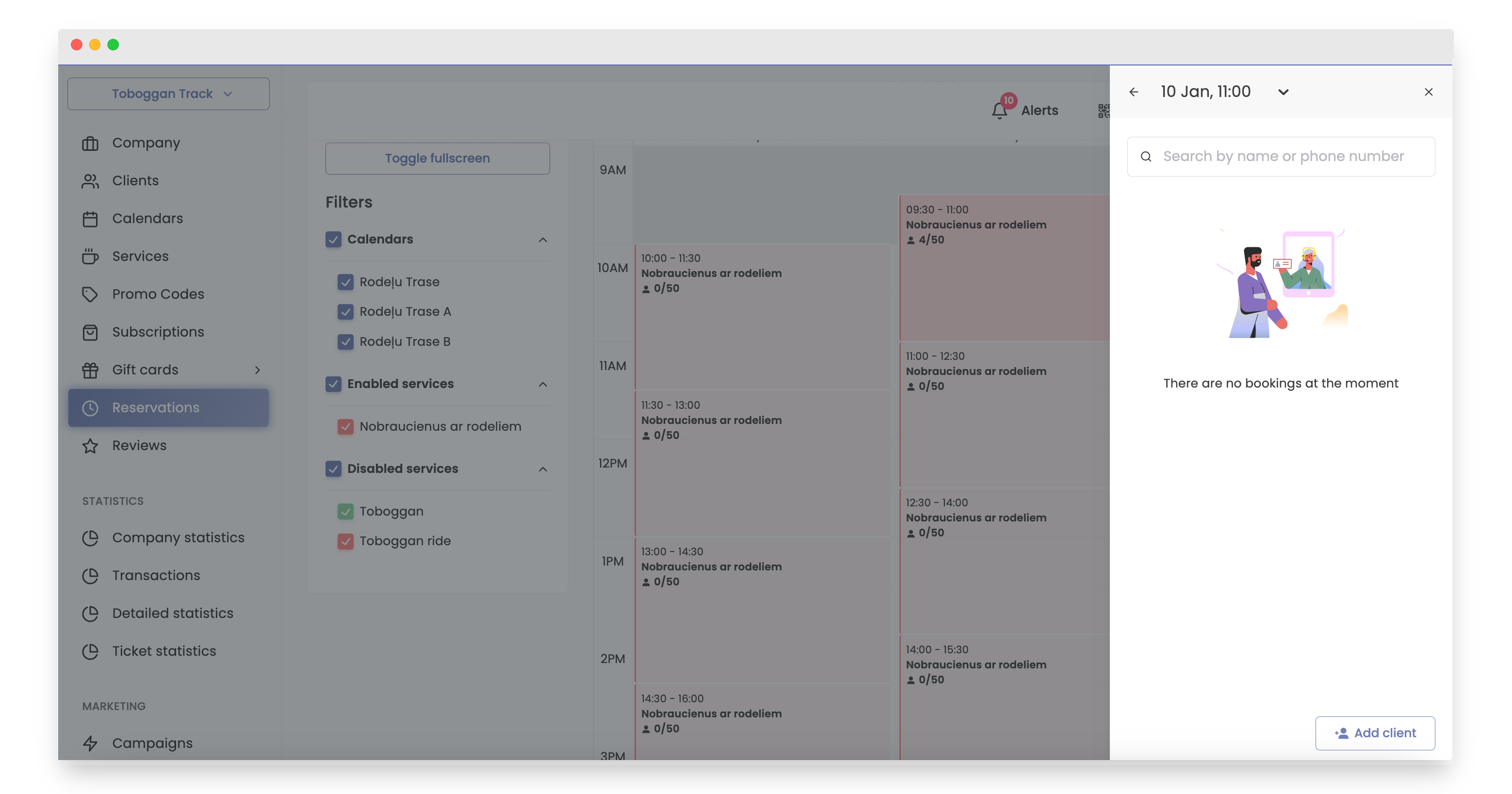 How to create reservation for client | Bookla's Knowledge Base