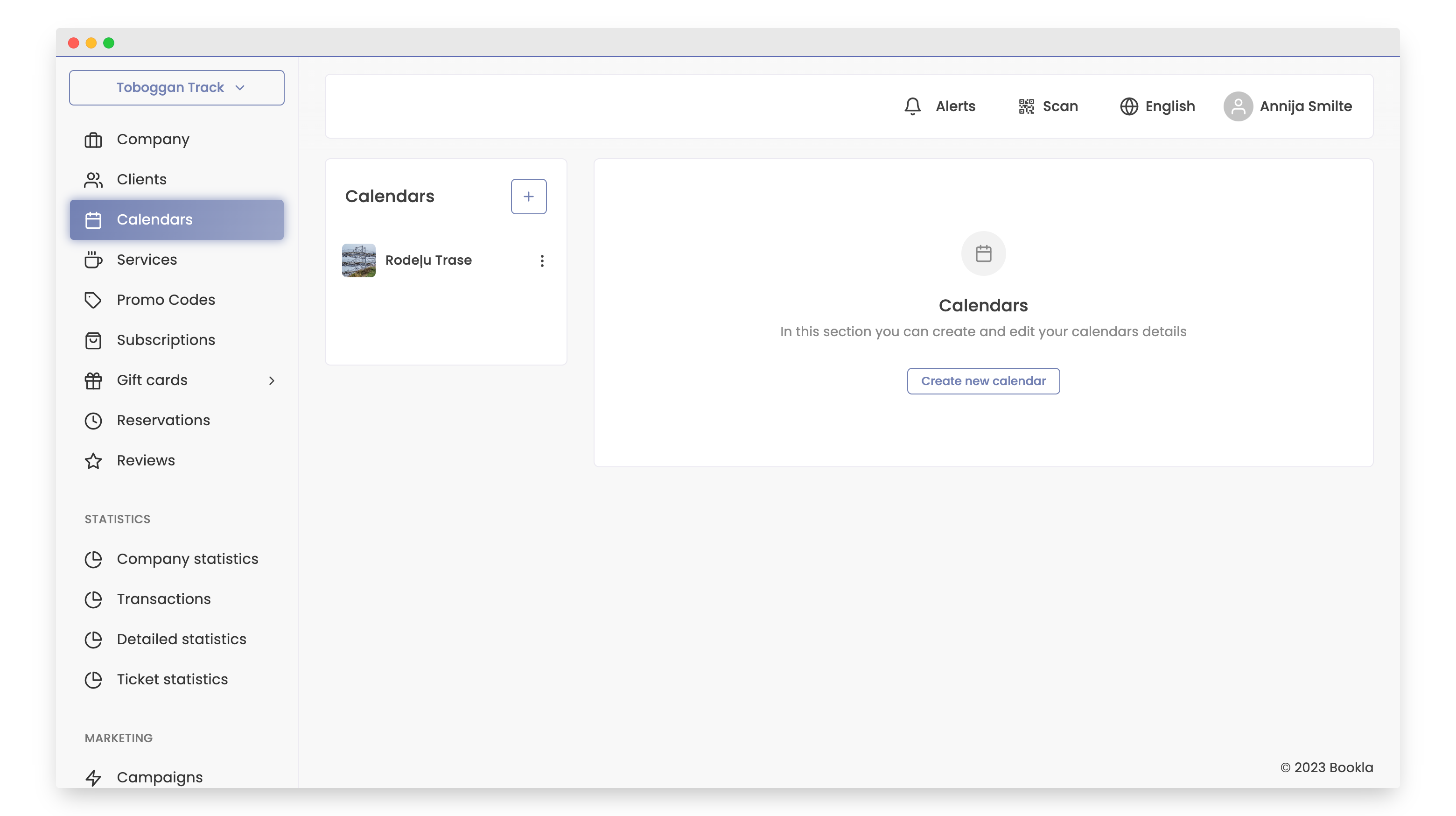 How to create a calendar | Bookla's Knowledge Base