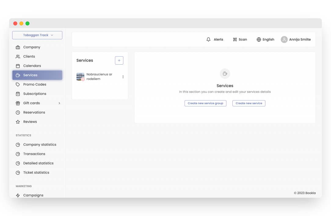 How to create a service based on working hours | Bookla's Knowledge Base